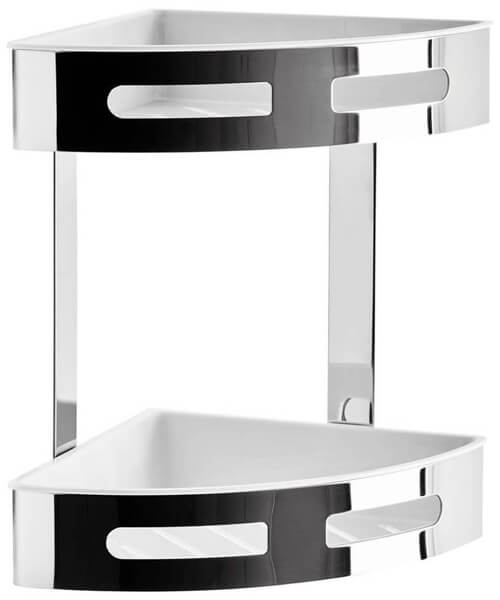 Roper Rhodes Case Corner Shower Basket Chrome - DB40.02