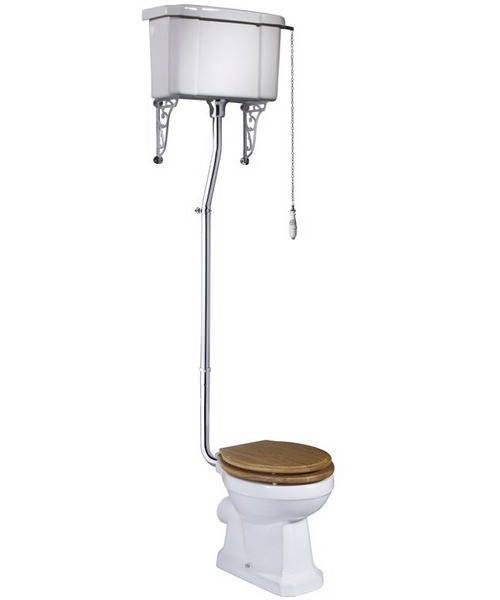 Tavistock Vitoria High Level Toilet With Cistern And Fittings - PL850S ...