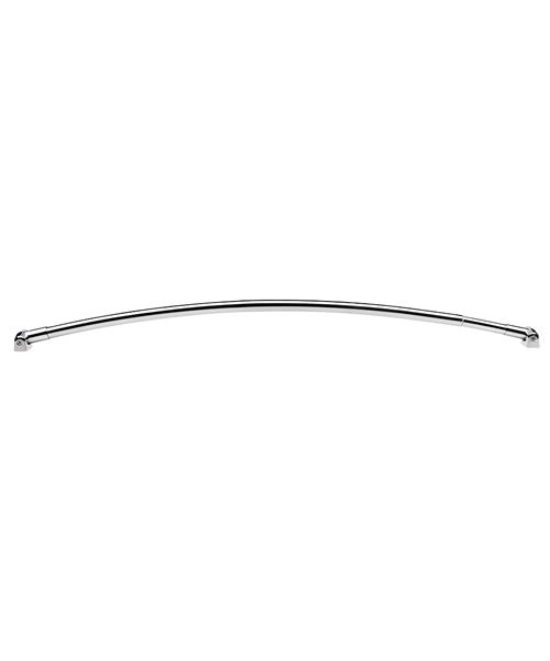 Croydex Premium Telescopic Curved Rod - 1080mm To 1850mm Adjustable Length